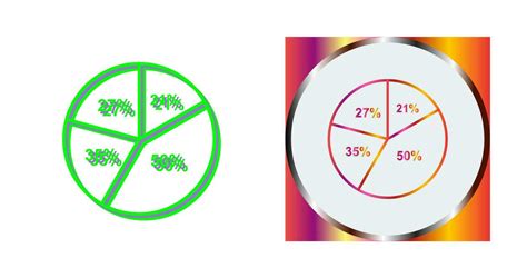 Pie Chart Vector Icon 29740460 Vector Art At Vecteezy