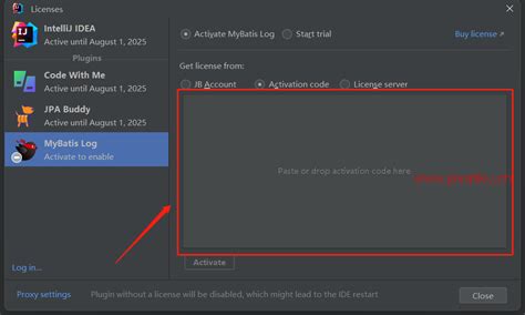 Idea插件 Mybatis Log 免费激活破解教程