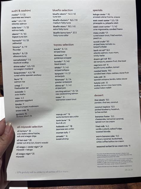 Uchi Miami Menu Full Menu Update 2025