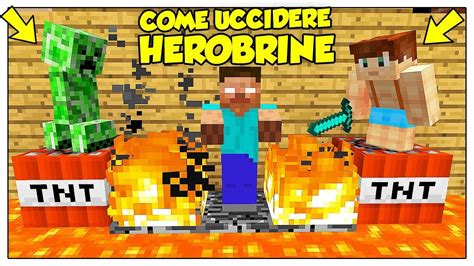 50 Modi Per Uccidere Herobrine Minecraft Ita Youtube