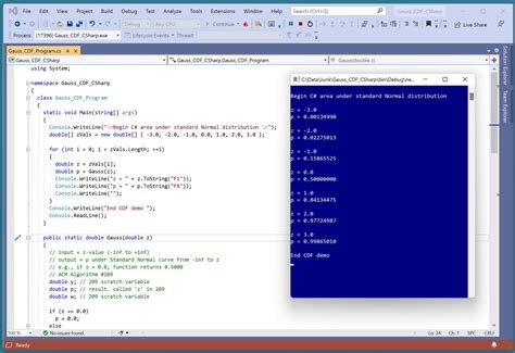 Cdfcsharpdemo James D Mccaffrey