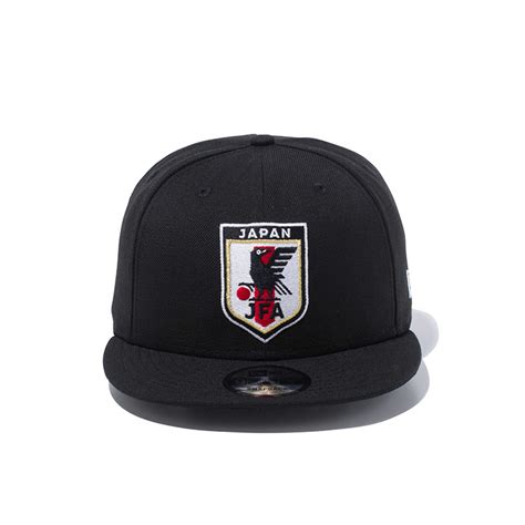 New Era 9fifty エンブレムブラック サッカー日本代表ver Jfa Store 日本サッカー協会公式オンラインストア