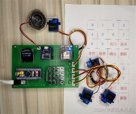 stm32单片机gsm短信自动存取快递柜 基于单片机的 快递箱 csdn博客