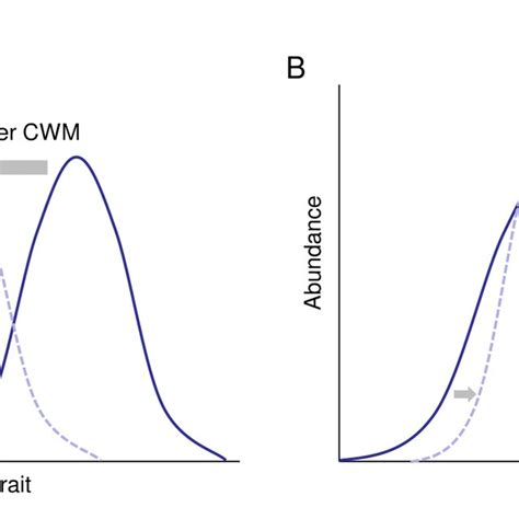 3 Schematic Representation Of How The Trait Distribution Of A Community
