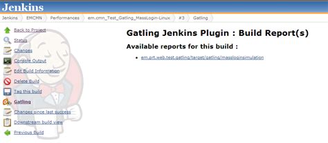 Jenkins Plugin A Few Issues Gatling Open Source Gatling