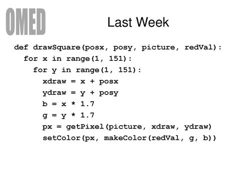 Week Ppt Download