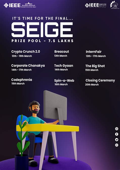 Designs For Ieee Sb Muj Behance