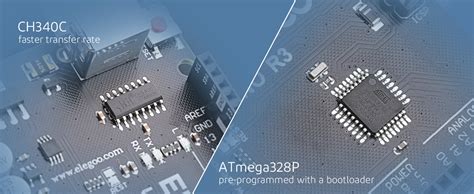 Elegoo Uno R3 Controller Board Atmega328p With Usb Cable