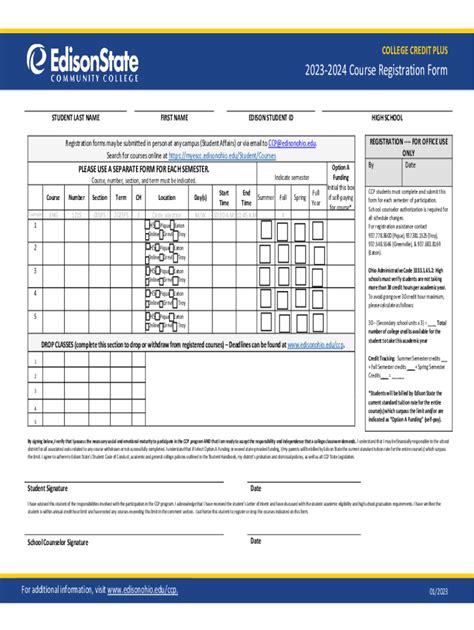 Fillable Online Current High School Student Application Process Fax