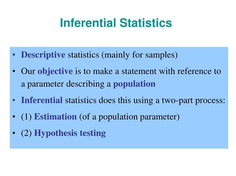 Ppt Inferential Statistics Powerpoint Presentation Free Download