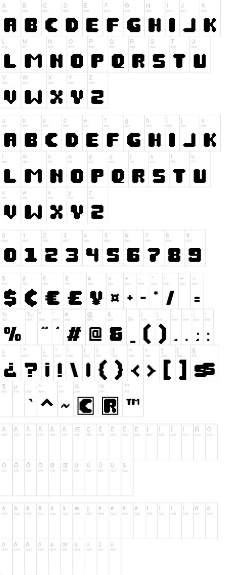 Shape Bit Font Dafont Com