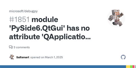 Module Pyside6qtgui Has No Attribute Qapplication Or Failed To Enable Gui Event Loop