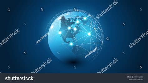 Abstract Blue Futuristic Modern Style Cloud Stock Vector Royalty Free 1439032955 Shutterstock