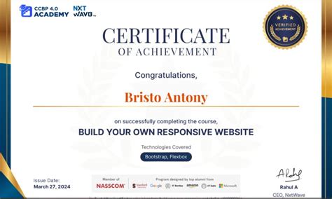 Coding Nxtwave Ccbp Ccbpians Website Responsivewebsite Coder