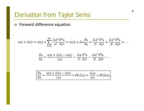 Finite Difference Method PDF Physics Science