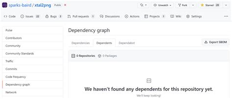 Dependencies Dont Seem To Be Recognized In The Github Dependencies