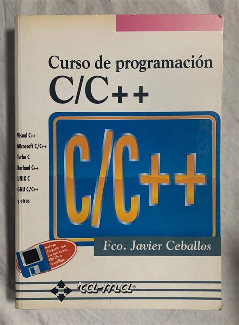 Curso De Programación Cc By Fco Javier Ceballos Sierra Goodreads