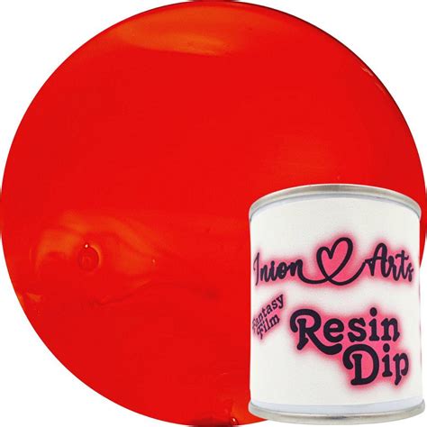 Ruby Red Resin Dip
