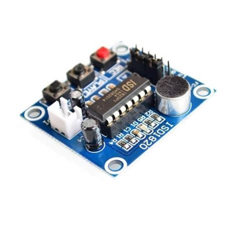 Módulo Gravador De Voz E Player Isd1820 Falante Instituto Digital