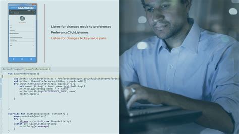 online course kotlin on android managing preferences and settings