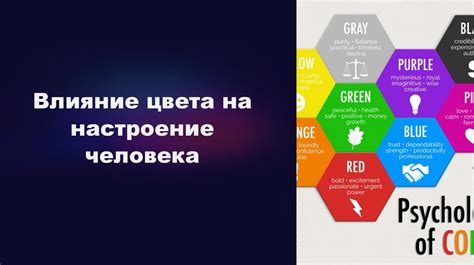 Влияние цвета на настроение человека - презентация онлайн