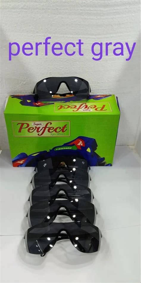 Perfect Black Safety Glasses At ₹ 18piece Industrial Goggles In