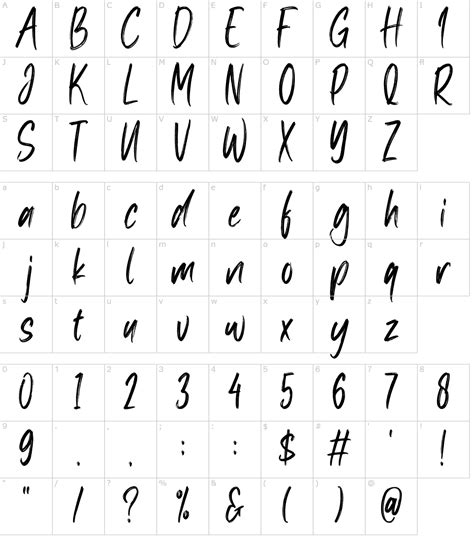 Brush Effect Font Download