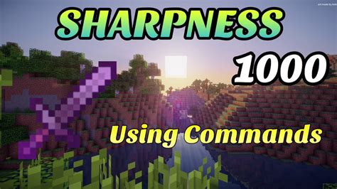 How To Get A SHARPNESS Sword In Minecraft Bedrock Edition YouTube