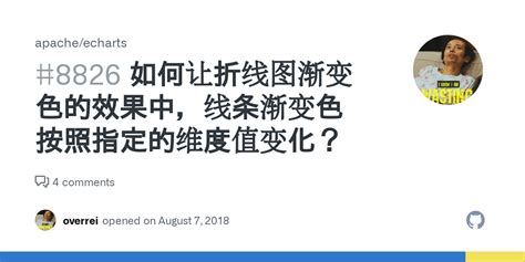 如何让折线图渐变色的效果中，线条渐变色按照指定的维度值变化？ · Issue 8826 · Apacheecharts · Github