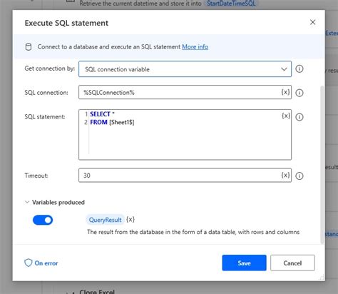 Power Automate Desktop Read And Filter Excel With Sql Query
