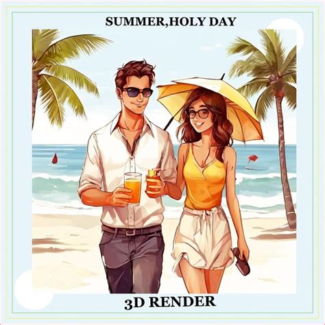 Premium Psd Summer Holy Days Ummer Party
