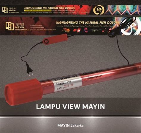 Jual Lampu View Mayin 142cm Arwana Super Red Submersible Non