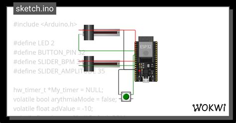 EKG Copy Wokwi ESP STM Arduino Simulator