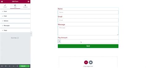 How To Turn Elementor Form Into A Payment Form No Code Guideline Essential Addons For Elementor