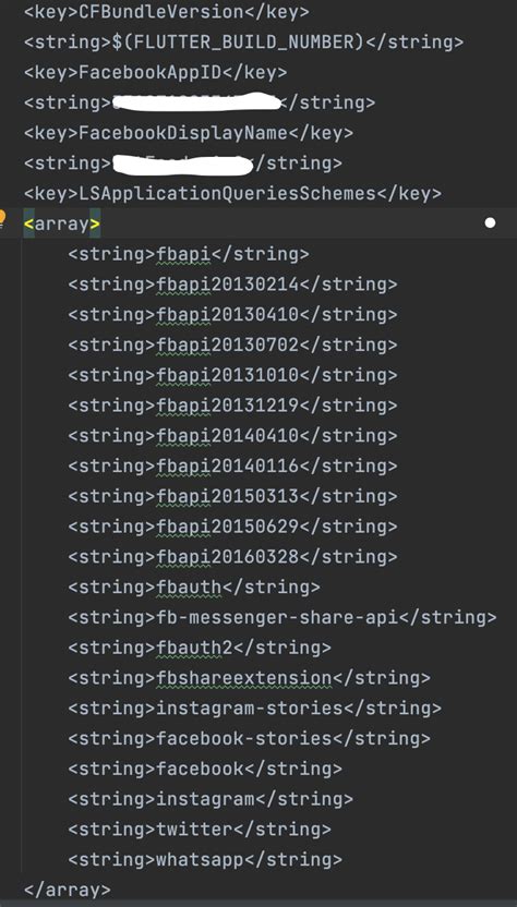 ios flutter nsinvalidargumentexception reason