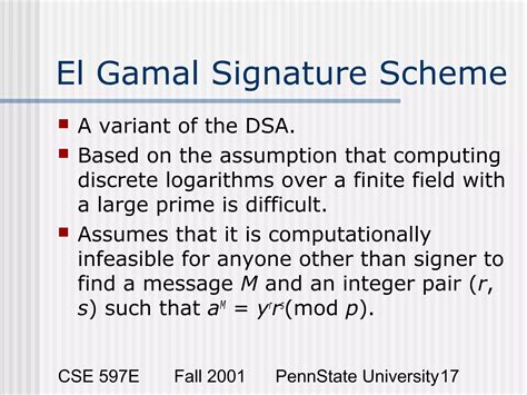 Digital Signature Schemes Ppt