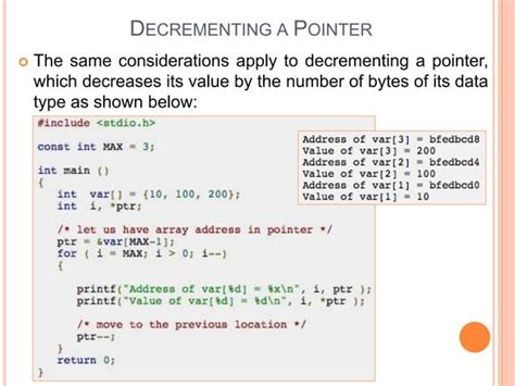 C Pointer Pptx Programming Languages Computing