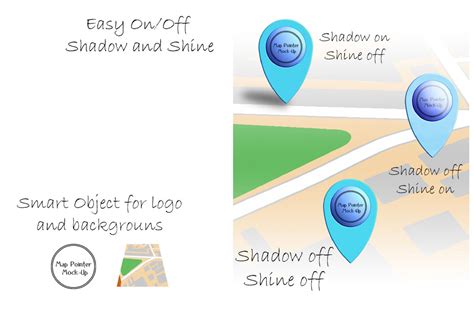 Customizable Map Pointer Mockups Color Variations By KseniyaOmega TheHungryJPEG