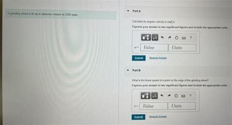 solved parta calculate its angular velocity in rad a