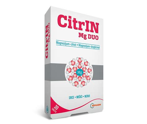 Citrin Mg Duo Tablete A30 Apoteka Melisa