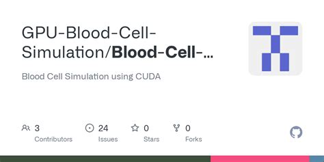 GitHub GPU Blood Cell Simulation Blood Cell Simulation Blood Cell Simulation Using CUDA