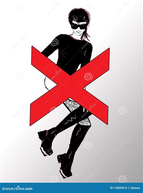 Stop Prostitution Stock Illustration Illustration Of People 12809473