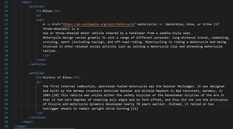 Explaining The Html Elements Of Meaningful Markup