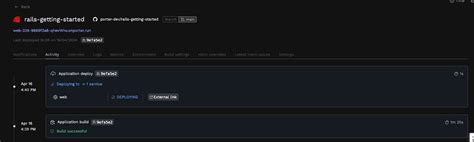 Deploy A Rails App Porter