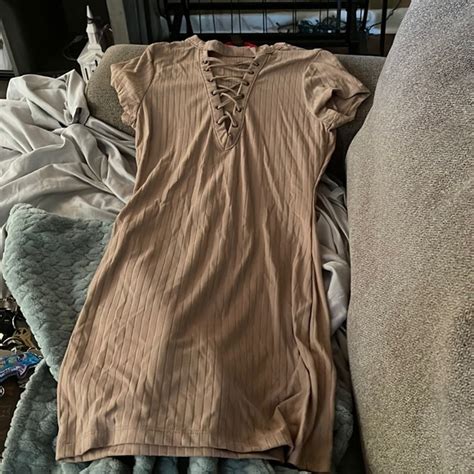 Dresses Cute Nude Dress Poshmark
