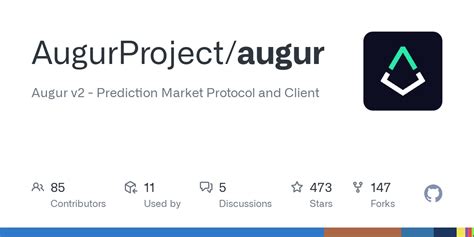 Github Augurproject Augur Augur V Prediction Market Protocol And Client