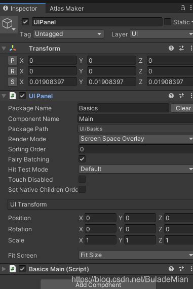 [unity][fairygui]示例example 01 basics fairygui脚本怎么写 csdn博客