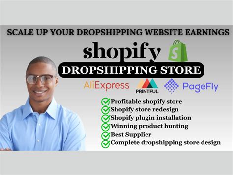 Create Shopify Dropshipping Website Shopify Store Design Shopify