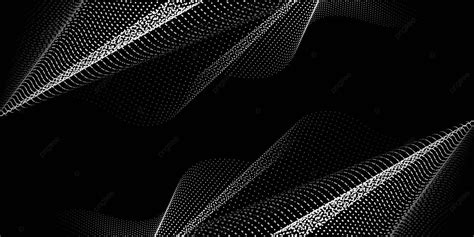 Dotted Grid Waves Against A Dark Abstract Backdrop Vector Wallpaper Web Lines Png And Vector