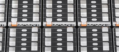 전기 자동차 에너지 저장을 위해 포장된 금속 인클로저 내부의 리튬 Nmc 충전식 배터리 모듈 새로운 리튬 이온 각형 셀 팩